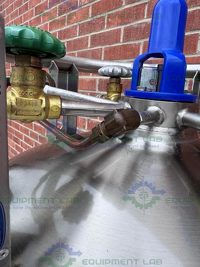 Used CHART MVE Dura-Cyl 180MP Liquid Nitrogen Cryogenic Storage Tan...