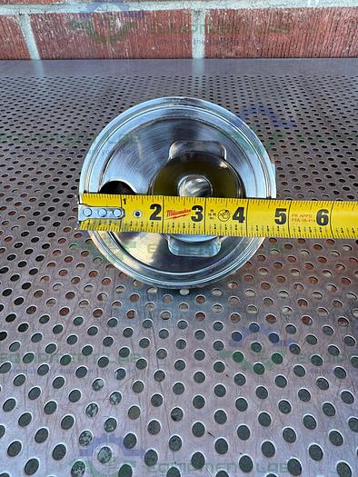 Used Millipore Stainless Steel Filter Housing 4.5" w/ Millipor...