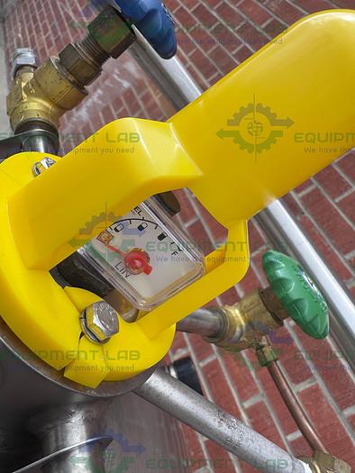 Used CHART MVE Dura-Cyl 180LP Liquid Nitrogen Cryogenic Storage Tan...