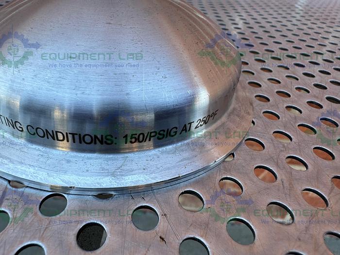 Used Millipore Stainless Steel Filter Housing 4.5" w/ Millipor...