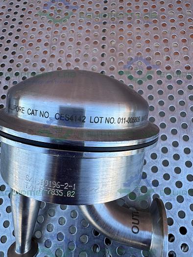 Used Millipore Stainless Steel Filter Housing 4.5" w/ Millipor...