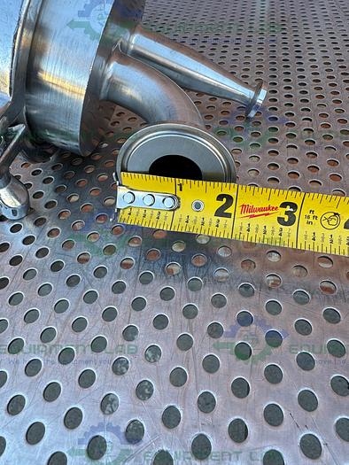 Used Millipore Stainless Steel Filter Housing 4.5" w/ Millipor...