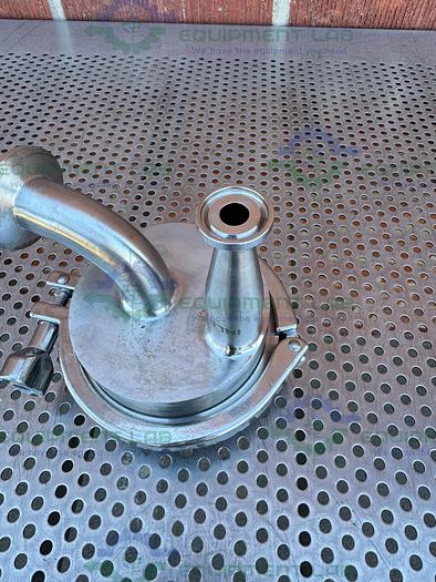 Used Millipore Stainless Steel Filter Housing 4.5" w/ Millipor...