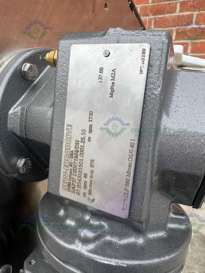 For parts or not working Advantage Conveyor Table Top Chain Conveyo...