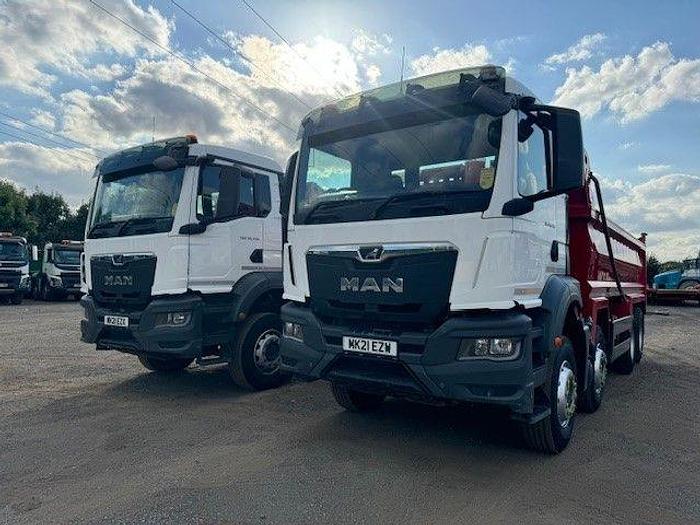 Used 2021 (21) MAN TGS35.430 8x4 Steel Tipper for Sale at Cormac Le...