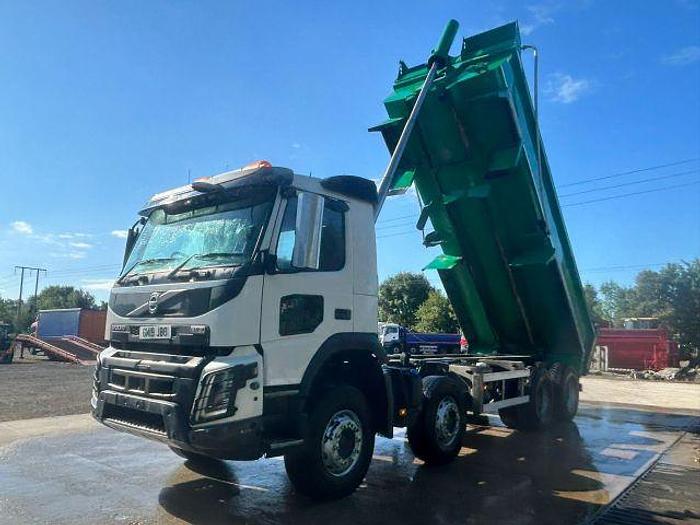 Used 2019 (19) Volvo FMX420 8x4 Steel Tipper for Sale at Cormac Leo...