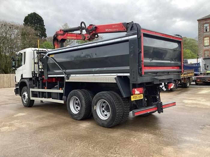 Used 2015 Scania P320 6x4 Tipper Grab for Sale at Cormac Leonard Co...