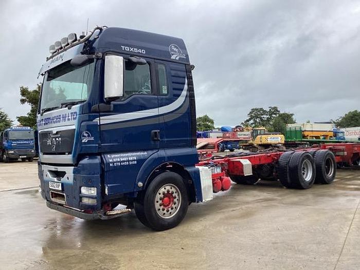 Used 2012 MAN TGX 26 540 (6x4 Chassis Cab) for Sale at Cormac Leona...