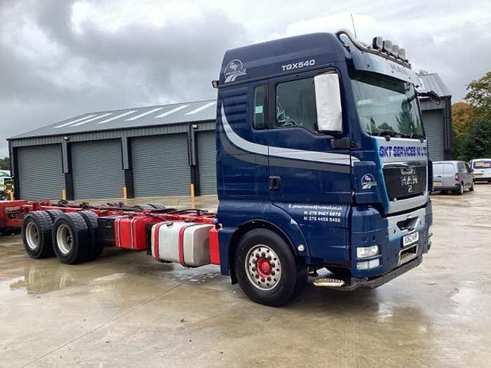 Used 2012 MAN TGX 26 540 (6x4 Chassis Cab) for Sale at Cormac Leona...