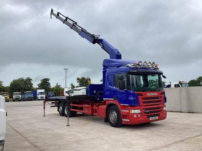 Used 2013 Scania P320 (6x2*4 Rearlift Flatbed) for Sale at Cormac L...