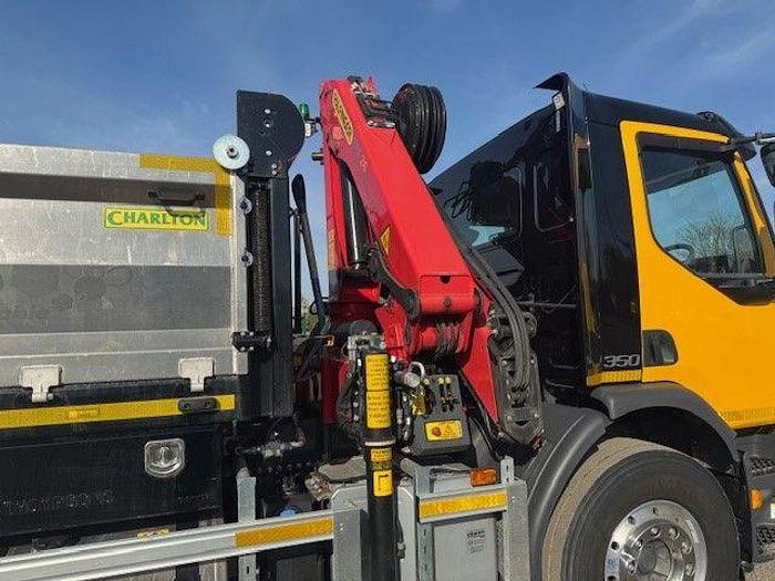 Used 2024 Volvo FE350 6x2 Rearlift 26T Dropside Tipper Grab for Sal...