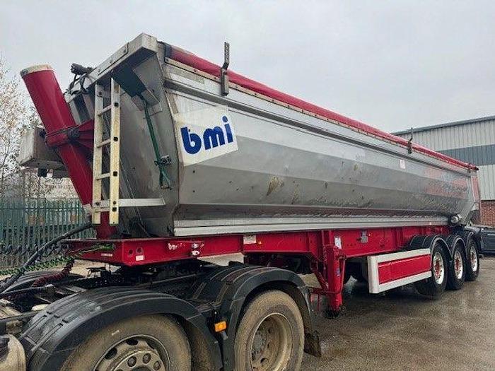 Used 2019 BMI Tri Axle Aggregate Alloy Tipping Trailer for Sale at ...