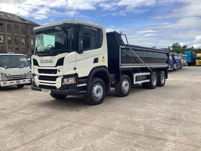 Used 2019 Scania P410 8x4 Steel Tipper for Sale at Cormac Leonard C...