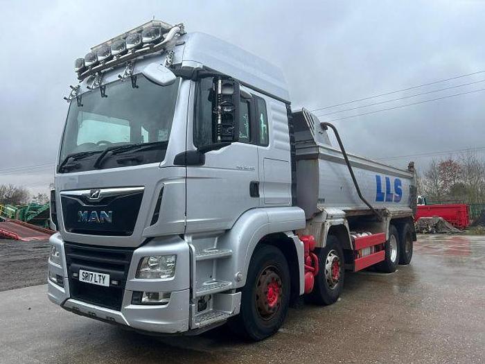 Used 2017 MAN TGS32.460 8x4 Steel Tipper for Sale at Cormac Leonard...