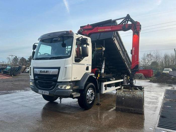 Used 2020 (20) DAF LF290 4x2 18T Dropside Tipper Grab for Sale at C...