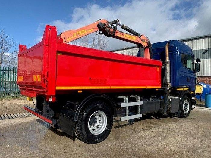 Used 2014 (14) Scania R410 4x2 Steel Tipper Grab for Sale at Cormac...
