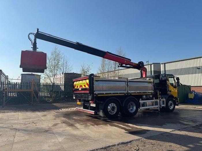 Used 2024 Volvo FE350 6x2 Rearlift 26T Dropside Tipper Grab for Sal...