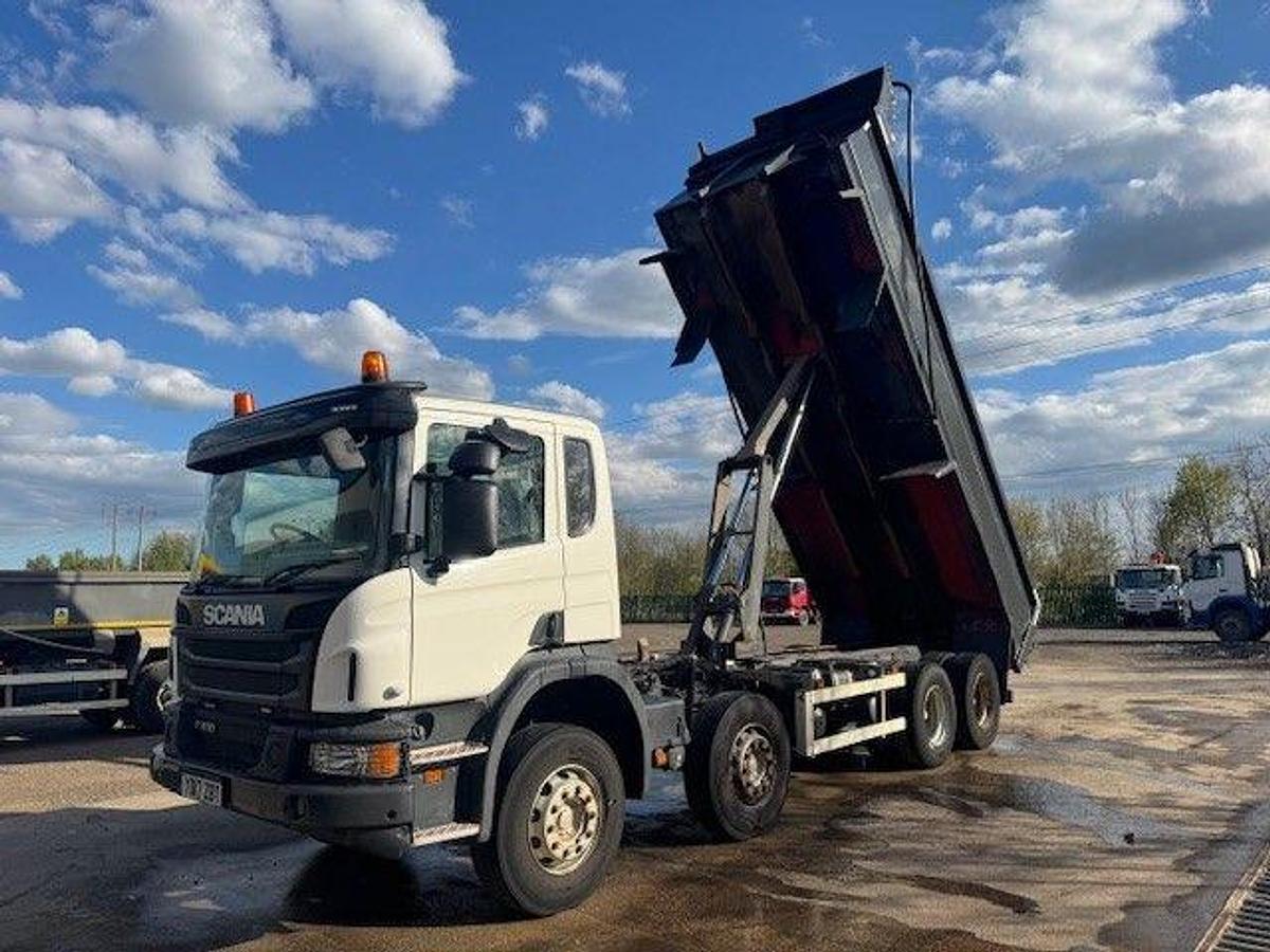 Used 2017 Scania P410 8x4 Steel Tipper for Sale at Cormac Leonard C...