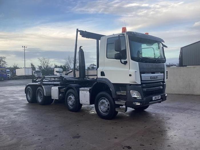 Used 2016 DAF CF400 8x4 Hookloader for Sale at Cormac Leonard Comme...