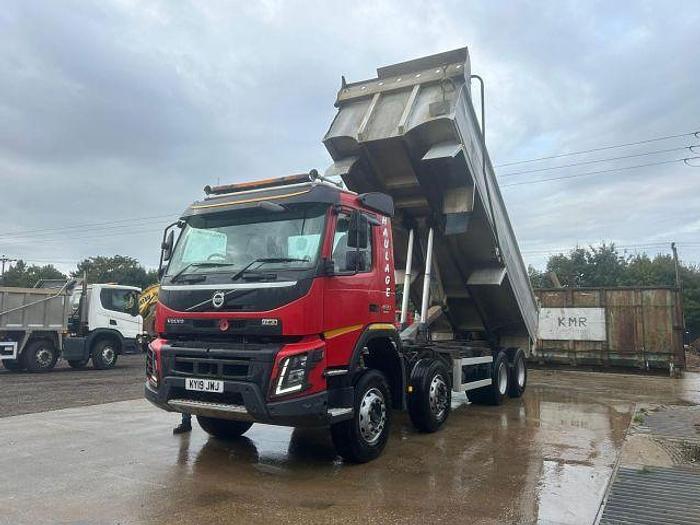Used 2019 (19) Volvo FMX460 8x4 Alloy Tipper for Sale at Cormac Leo...