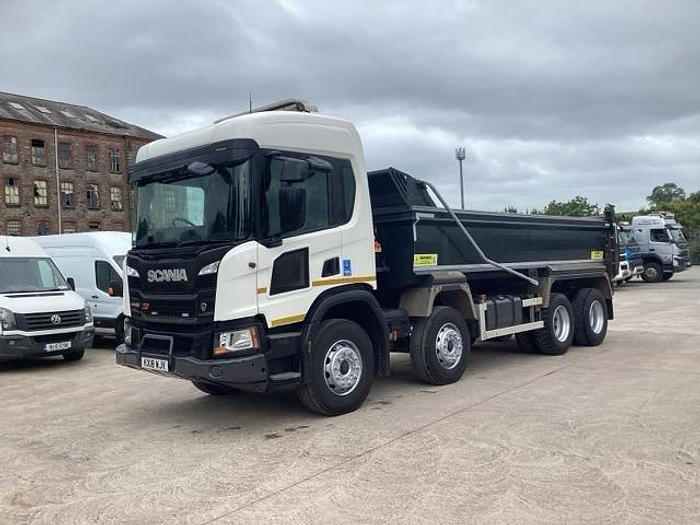 Used 2018 (18) Scania P410 XT 8x4 Steel Tipper for Sale at Cormac L...