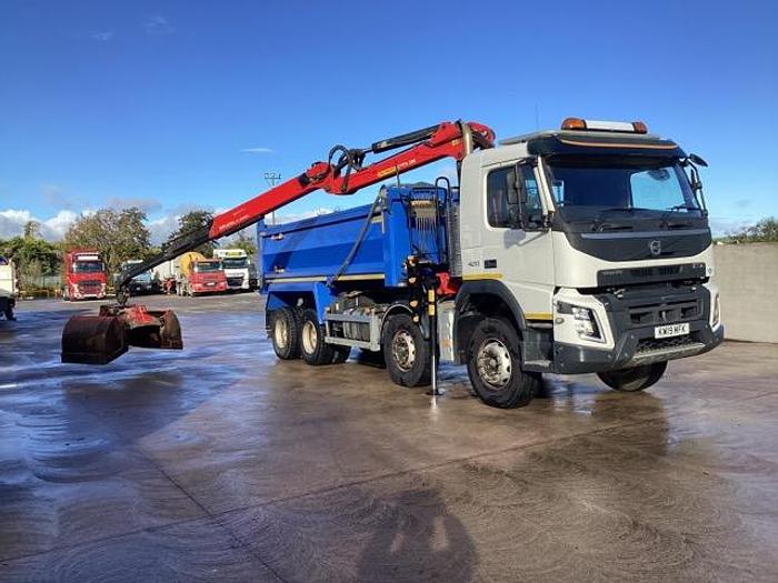 Used 2019 Volvo FMX420 8x4 Tipper Grab for Sale at Cormac Leonard C...