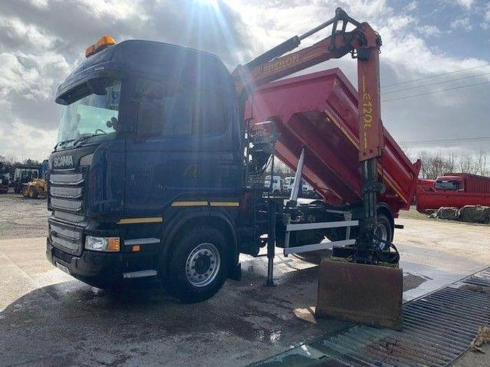 Used 2014 (14) Scania R410 4x2 Steel Tipper Grab for Sale at Cormac...