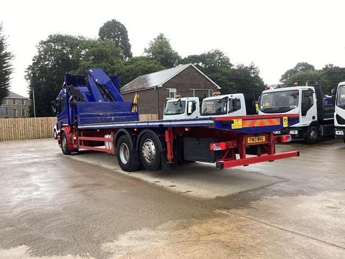 Used 2013 (13) Scania P320 6x2*4 Rearlift 26T Flatbed for Sale at C...