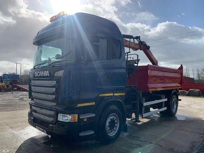 Used 2014 (14) Scania R410 4x2 Steel Tipper Grab for Sale at Cormac...