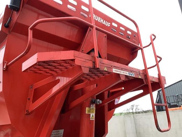 Used 2021 Fruehauf Tri Axle Steel Aggregate Tipping Trailer for Sal...