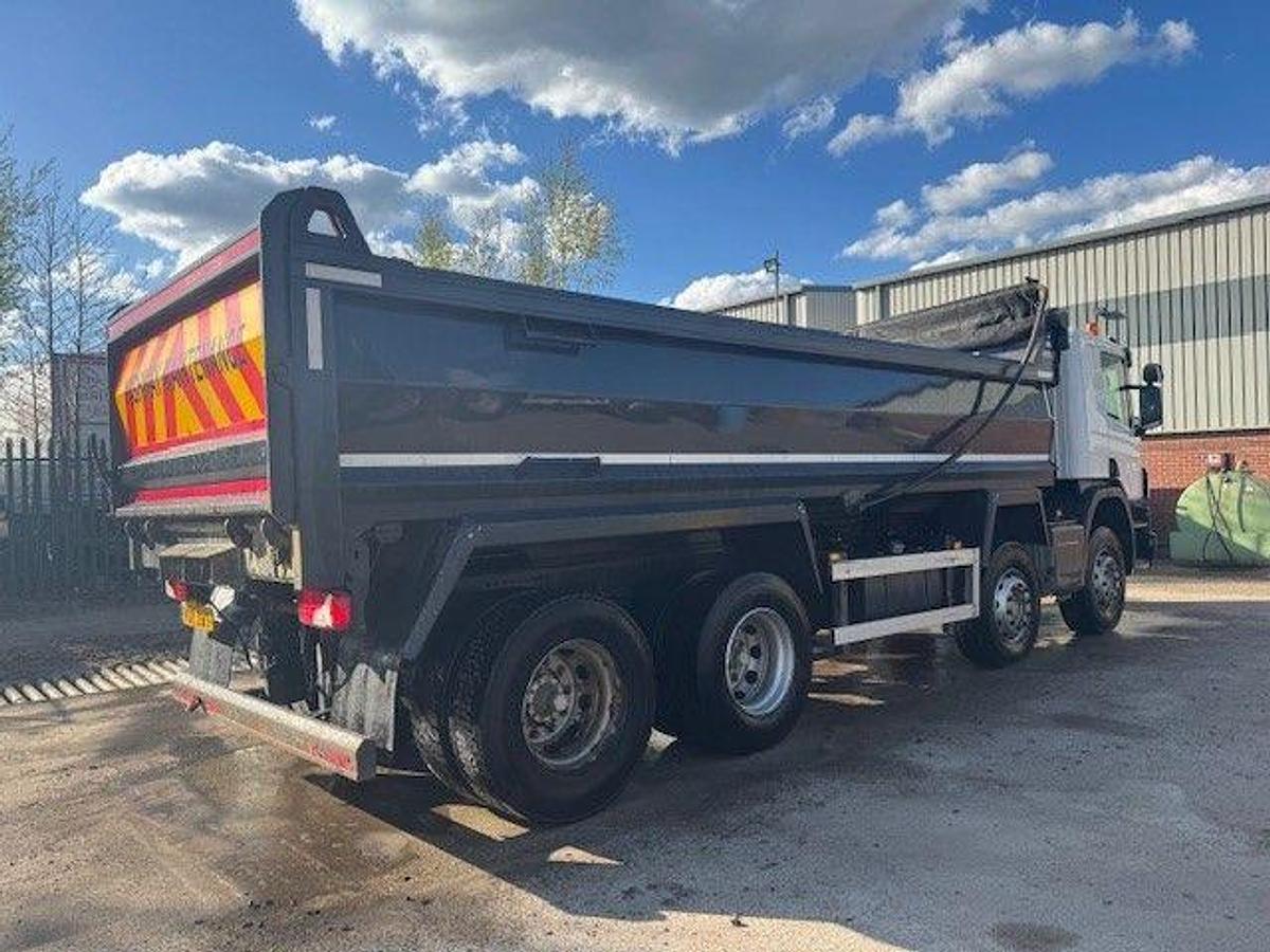 Used 2017 Scania P410 8x4 Steel Tipper for Sale at Cormac Leonard C...