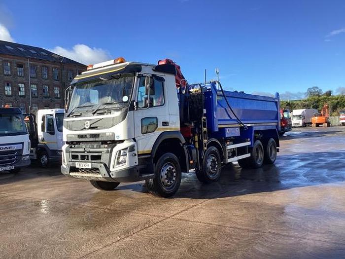 Used 2019 Volvo FMX420 8x4 Tipper Grab for Sale at Cormac Leonard C...