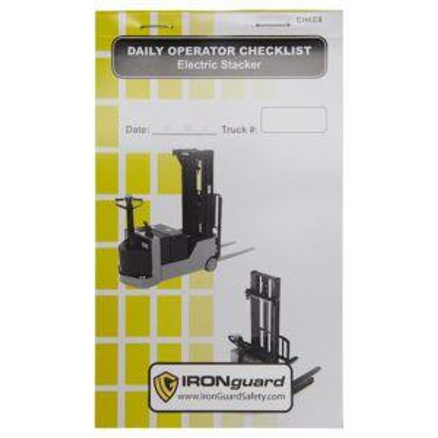 Checklist Caddy Electric Stacker | 75-Sheet CSA Safety Pad