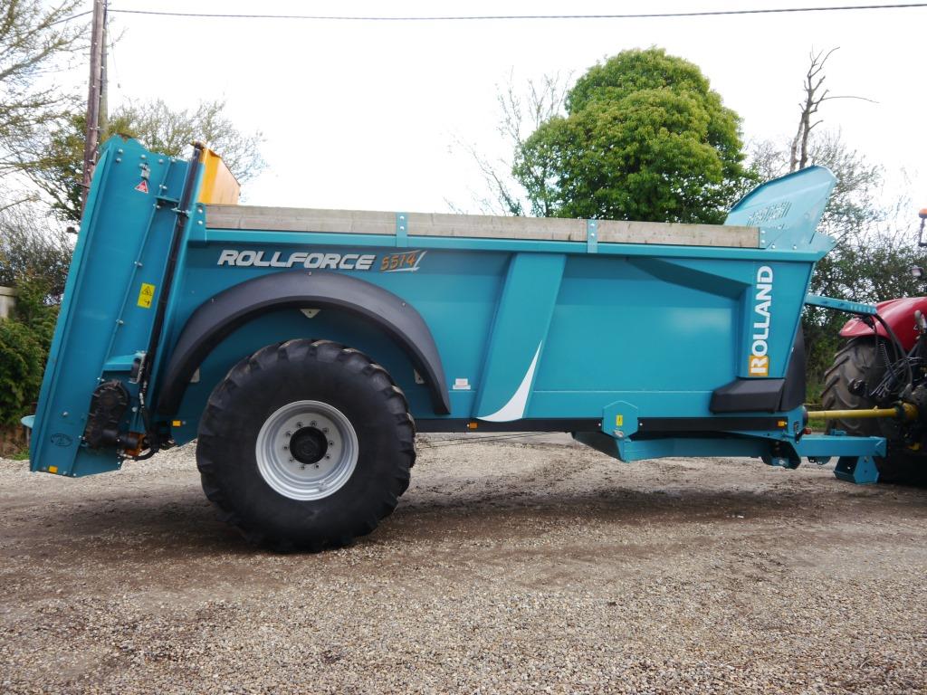 Used Rolland Rollforce 5514 Muck Spreader for Sale at LBG Machinery... Used Rolland Rollforce 5514 Muck Spreader for Sale at LBG Machinery...