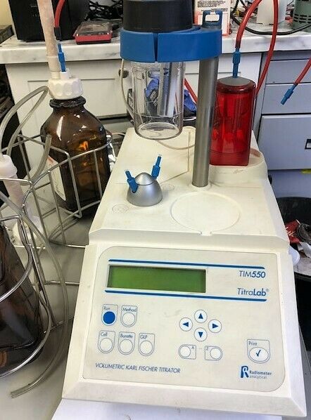 Used Radiometer TIM550 TitraLab Volumetric Karl Fischer Titrator for ...