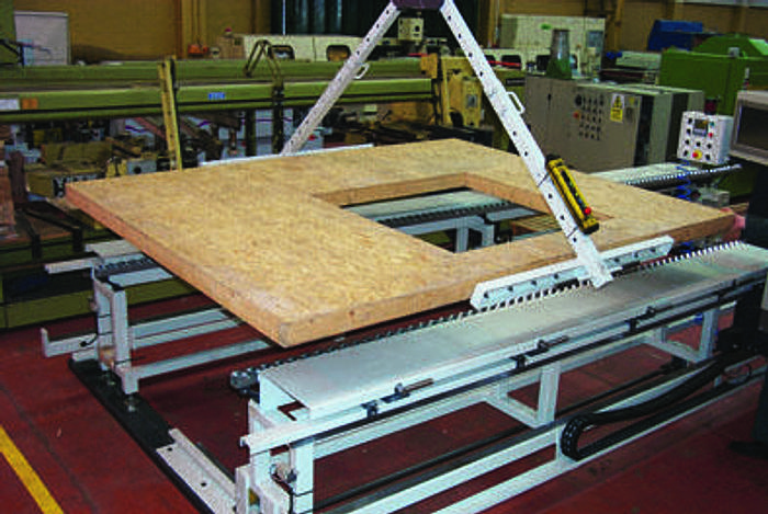 New MBA Timber Frame Panel Lift for Sale at Modular Building Automa...