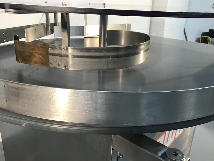 Used Sold 1160mm Diameter Rotary Infeed Table at GlobePack Equipment