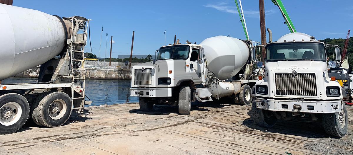 Used 2005-2007 International Paystar 5600i Rear Discharge Concrete ...