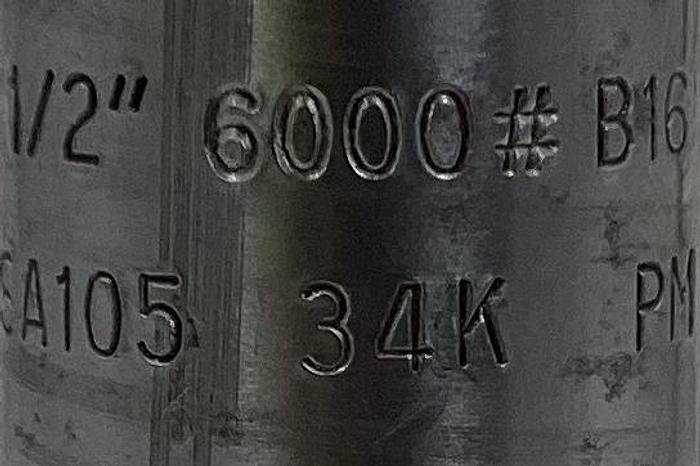 New Coupling, THD, 1/2"x4", 6M, SA105 for Sale in Pennsylvania