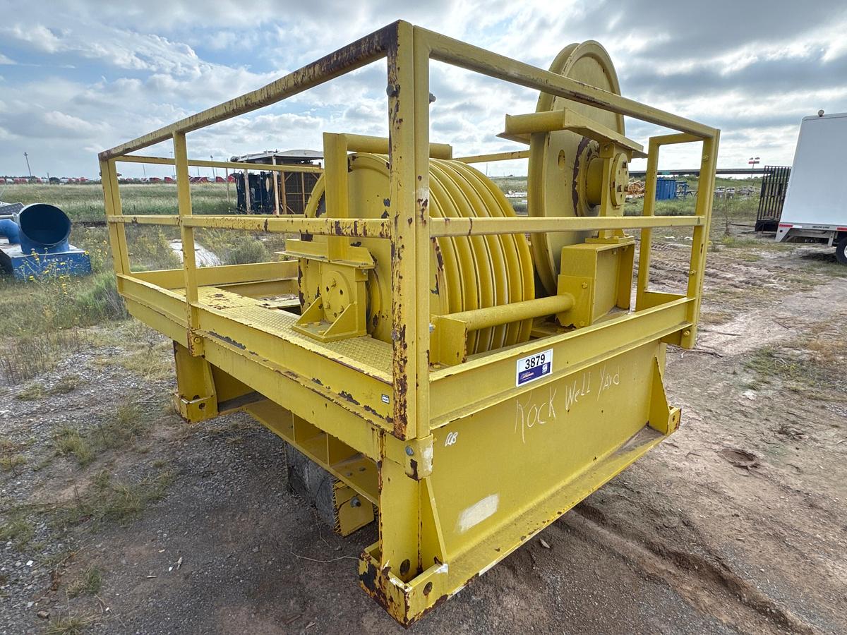 Used Crown Block w/ (6) 64'' Sheaves & 60'' Fastline Sheave for Sale at ...