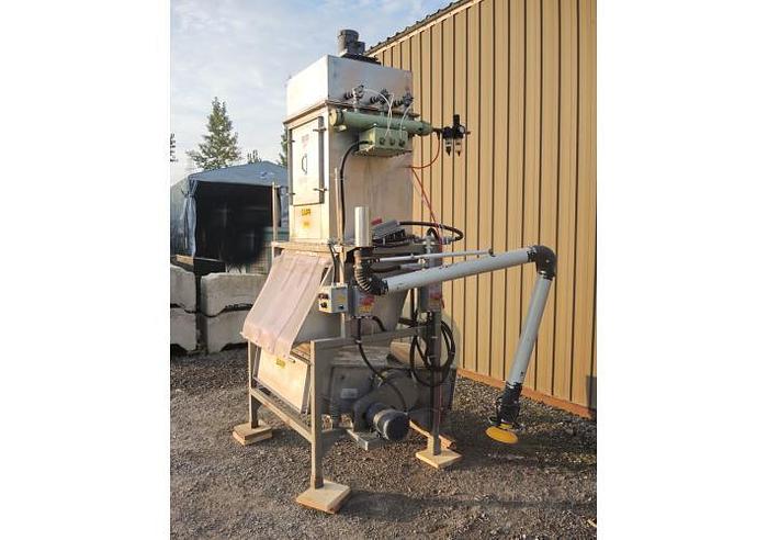 D'occasion USED SMICO STAINLESS STEEL BAG DUMP STATION WITH VIBRATORY ...