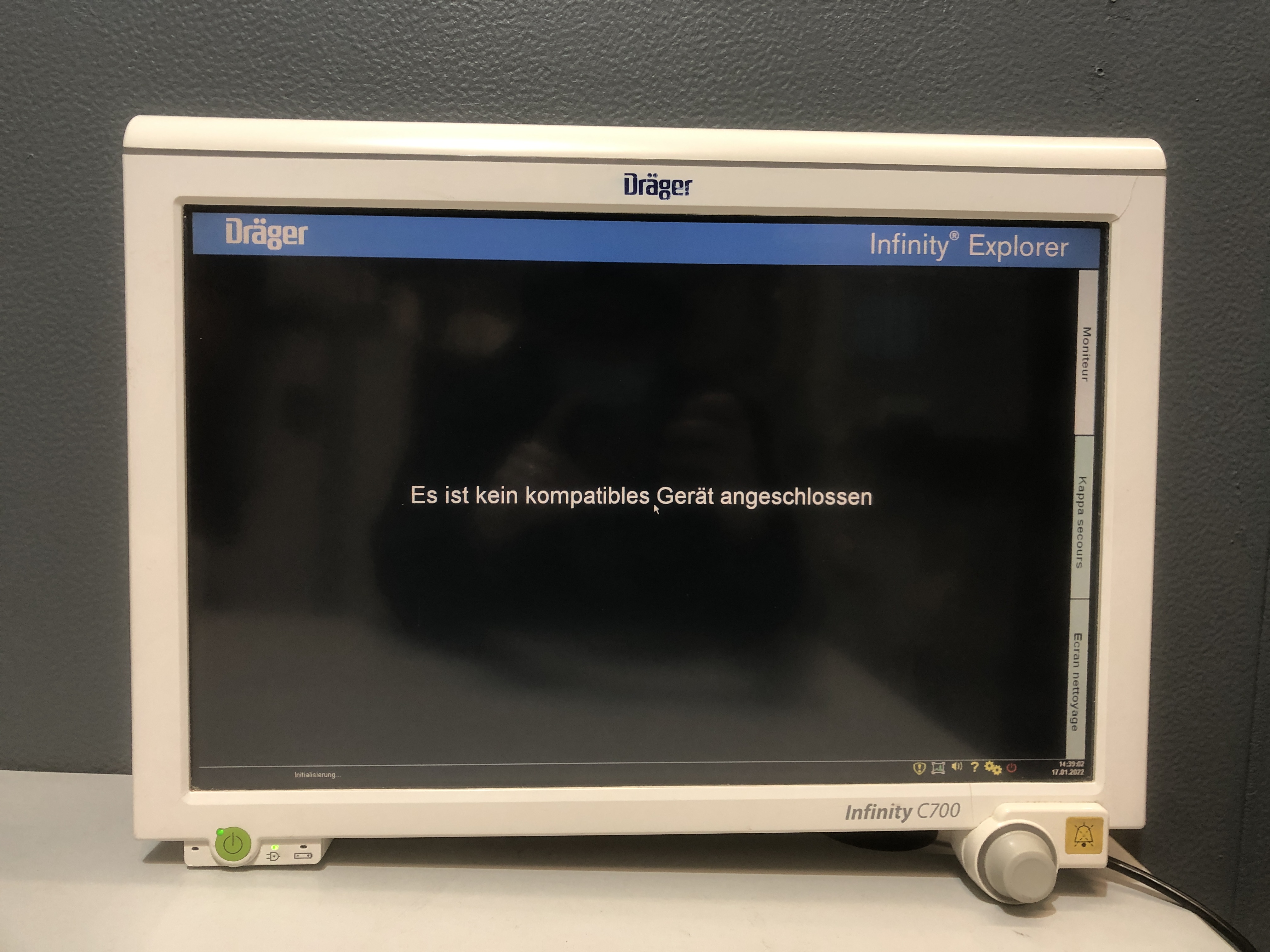 Gebraucht Sold Dräger Infinity C700 Patientenmonitor S/W VF8.4 at Ultra ...