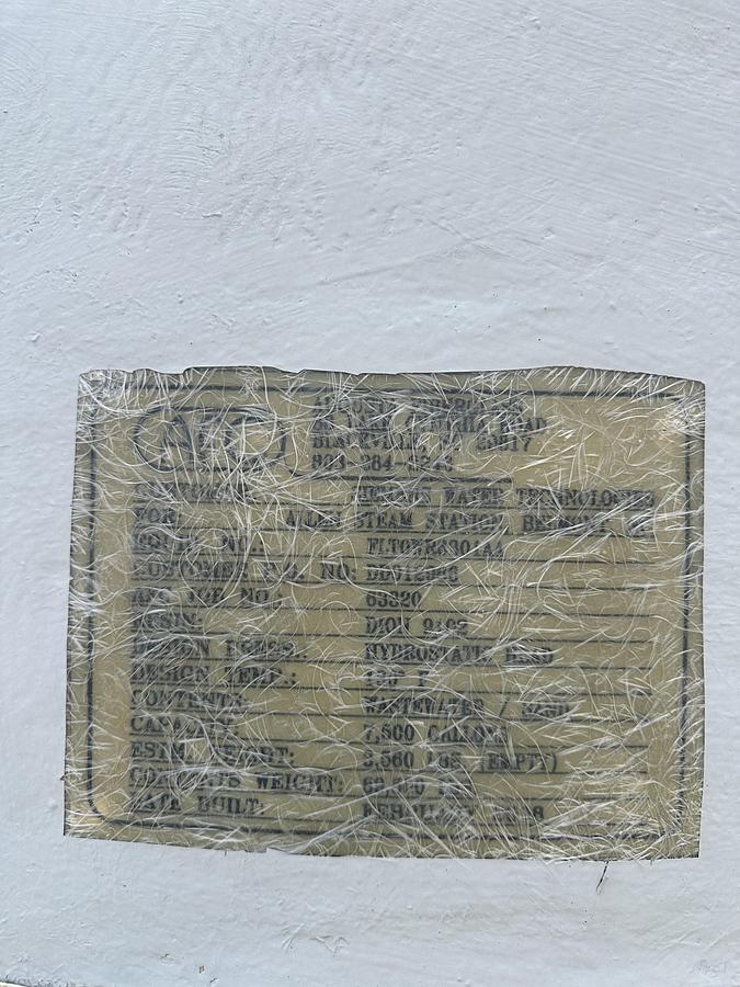 Used Used Augusta Fiberglass 7,500 gallon fiberglass vertical tank for ...