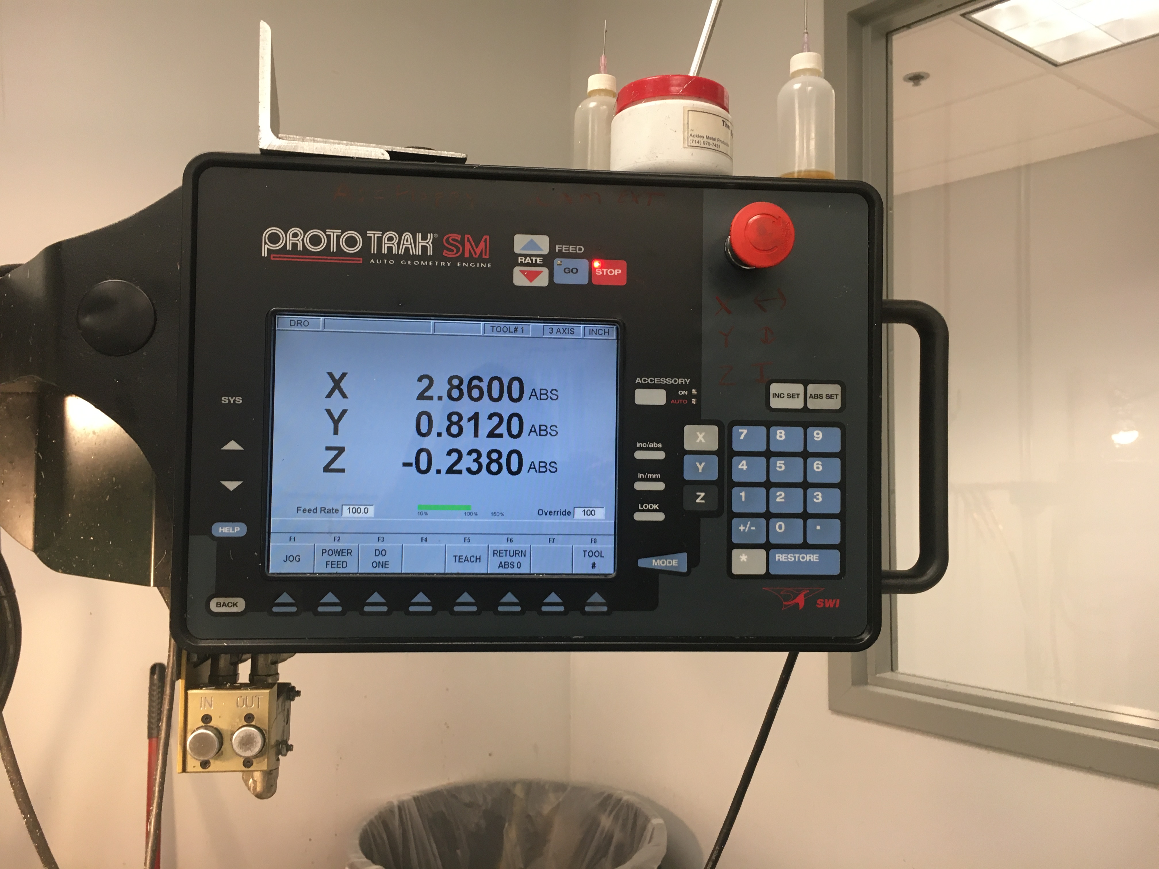 Used Sold Southwestern Trak K3 ProtoTrak SM 3-Axis CNC Vertical Milling ...