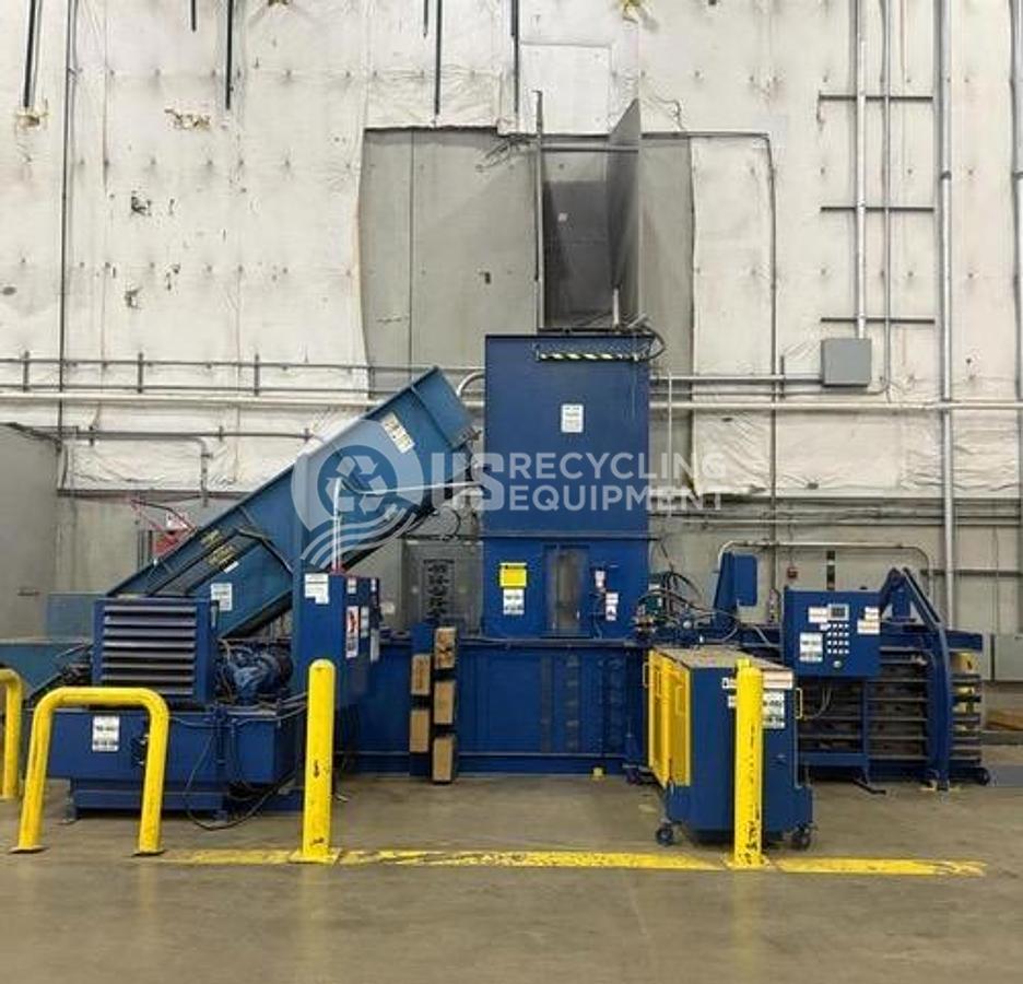 Used 2015 American Baler DC6348-8T30 Horizontal with Above Ground ...