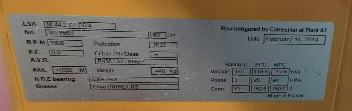 New Caterpillar C9 and C4.4 New generators. for Sale at Heeyas Limited