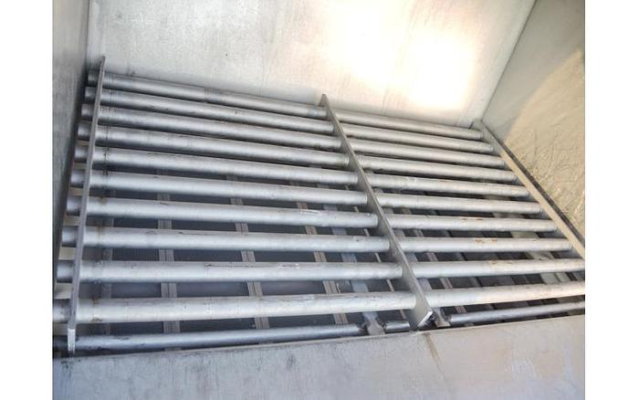 D'occasion USED SMICO STAINLESS STEEL BAG DUMP STATION WITH VIBRATORY ...