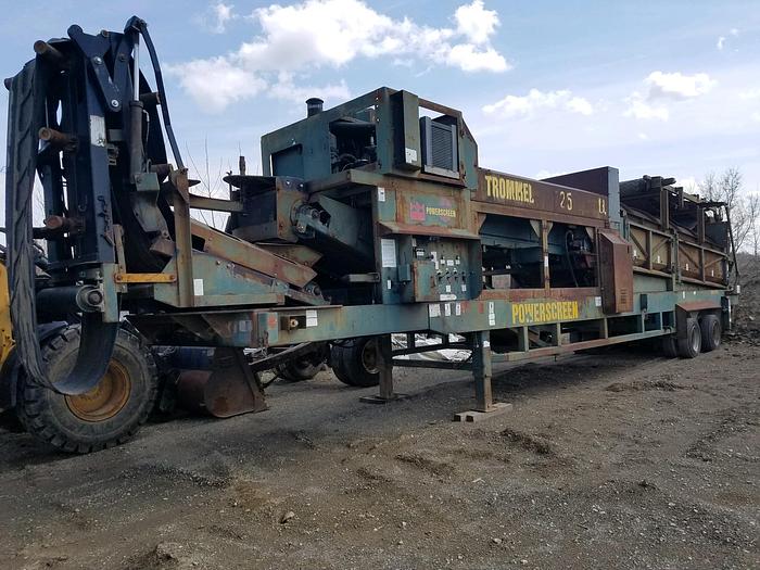 Used 2001 POWERSCREEN 725LL for Sale at Grinder Crusher Screen