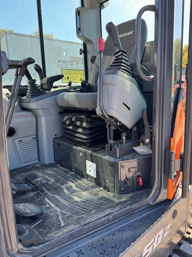 Used 2024 Develon DX50z-7 Excavator for Sale in Kirkville, New York