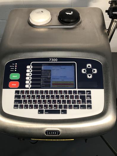 Used Sold Linx 7300 Ink Jet Printer at GlobePack Equipment